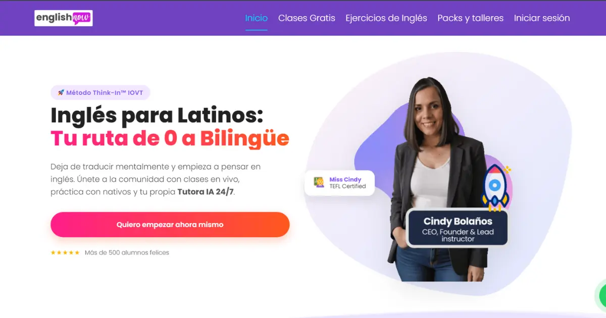 Inicio | Aprende inglés desde cero con English Now: lecciones claras ...
